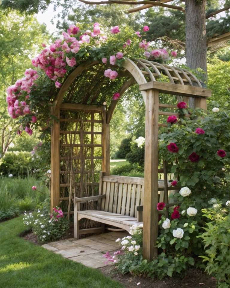 15 idées d'arche de jardin pour embellir votre extérieur