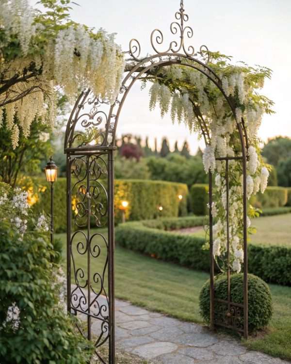 Decoration De Jardin En Fer Forge