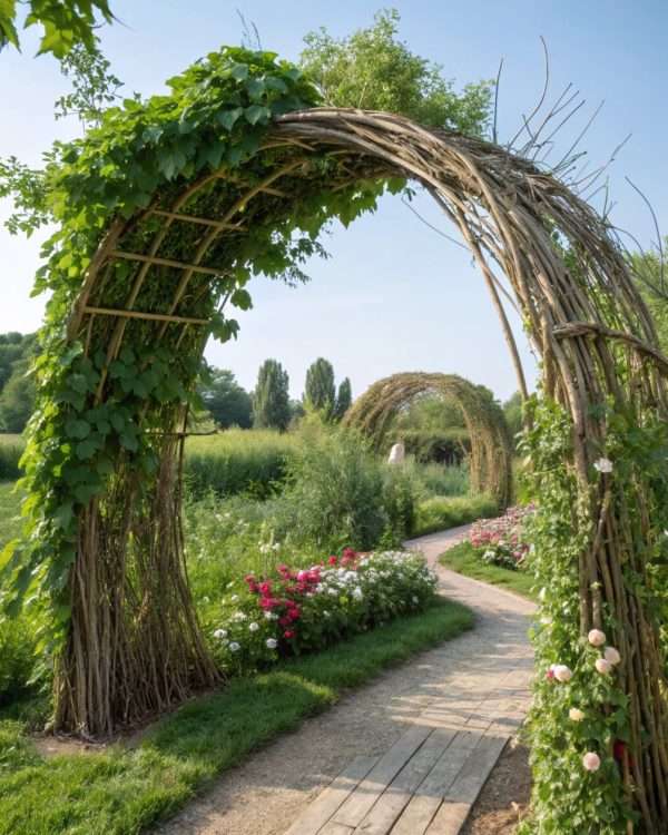 15 idées d'arche de jardin pour embellir votre extérieur