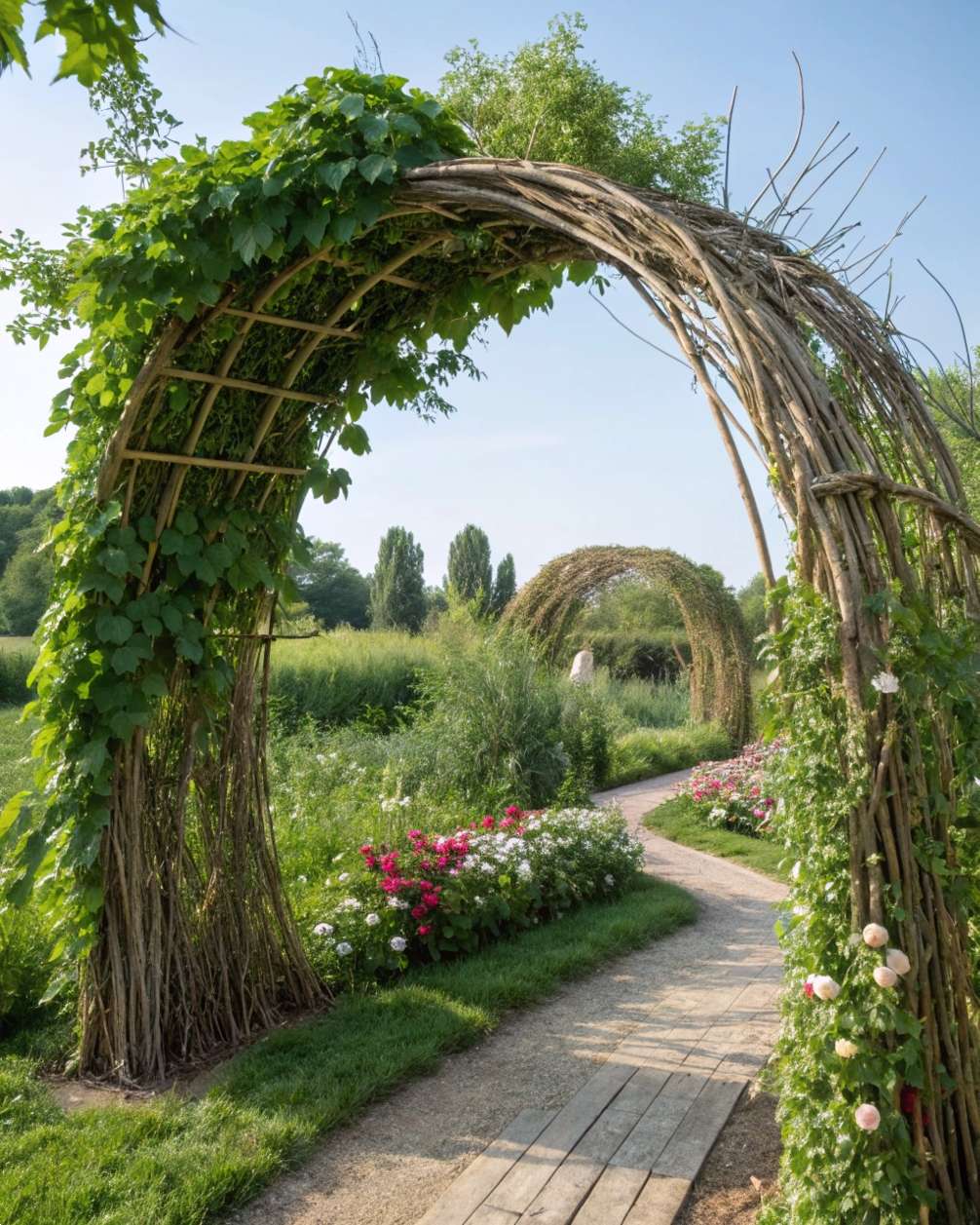 15 idées d'arche de jardin pour embellir votre extérieur
