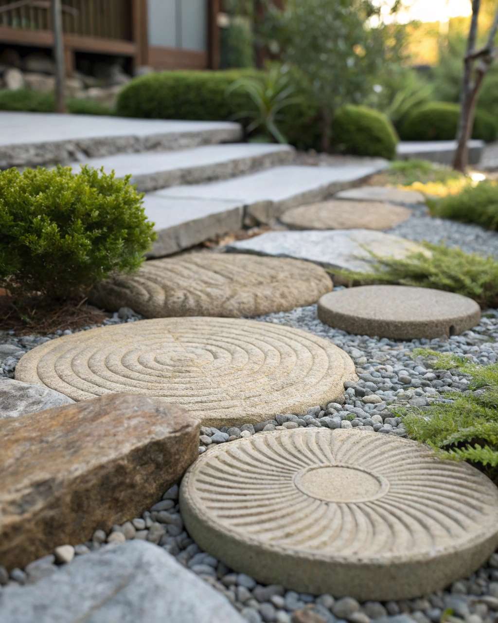 Comment les Pas japonaiss peuvent-Ils être intégrées dans un jardin ...