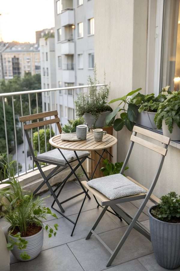 15 idées de décoration pour un balcon vert et stylé en 2025